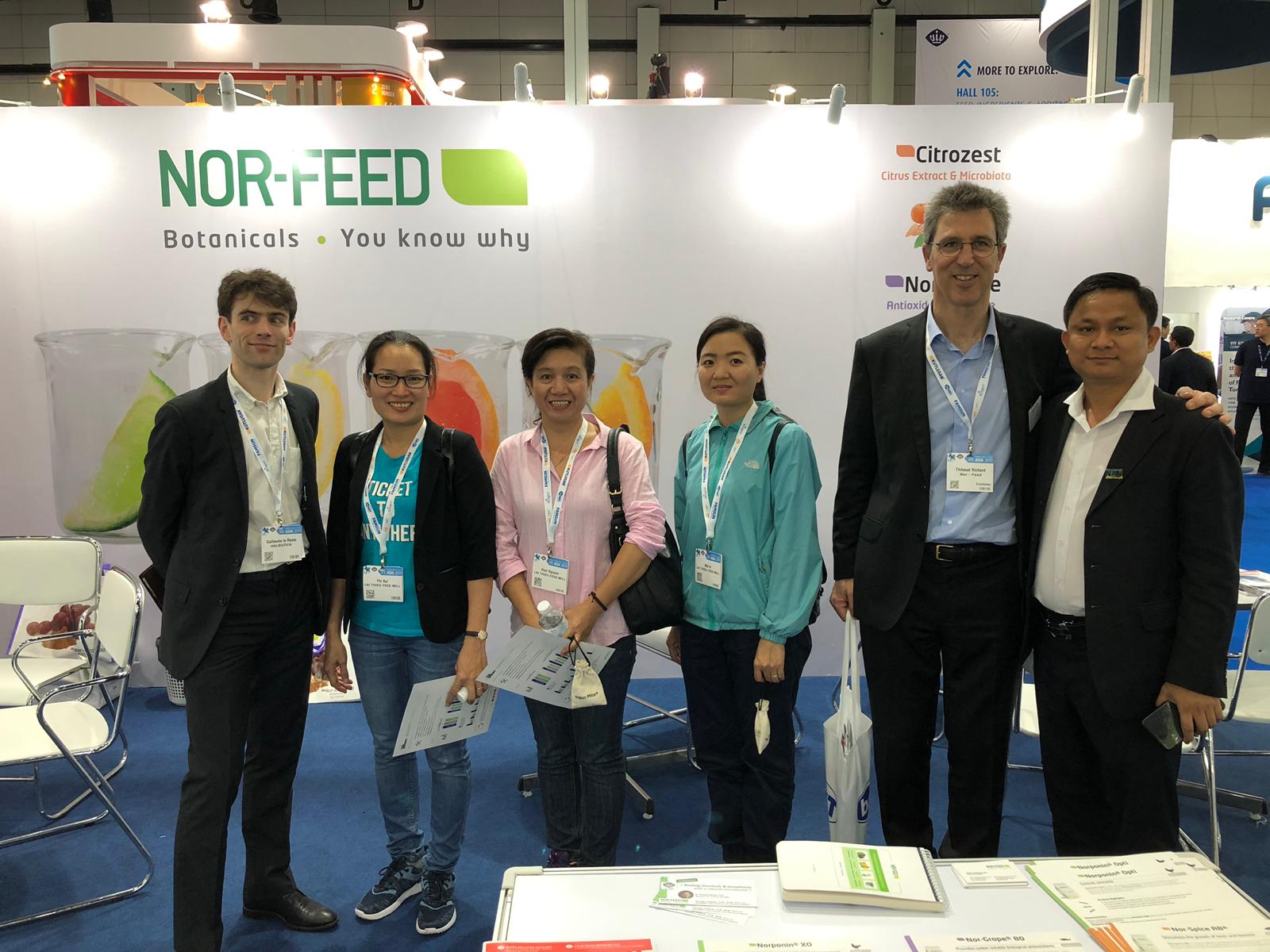 A very busy booth at VIV Asia 2019! - Nor-Feed