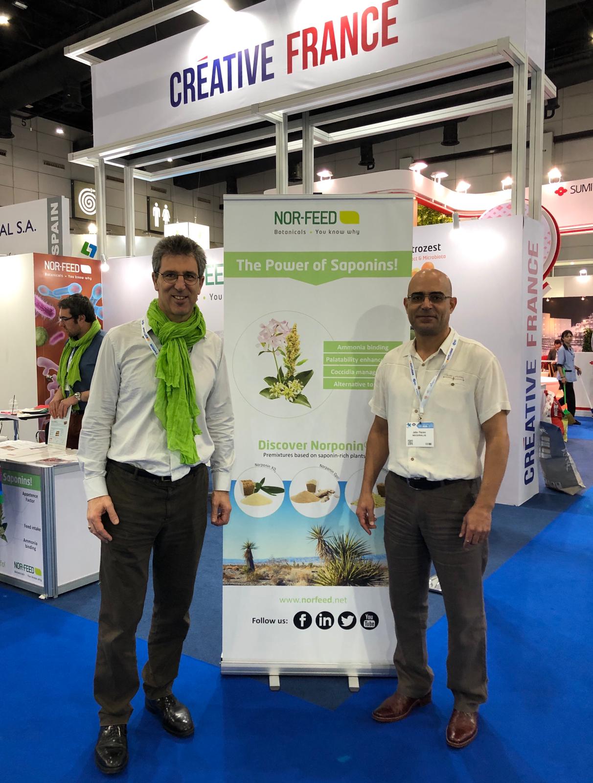 A very busy booth at VIV Asia 2019! - Nor-Feed