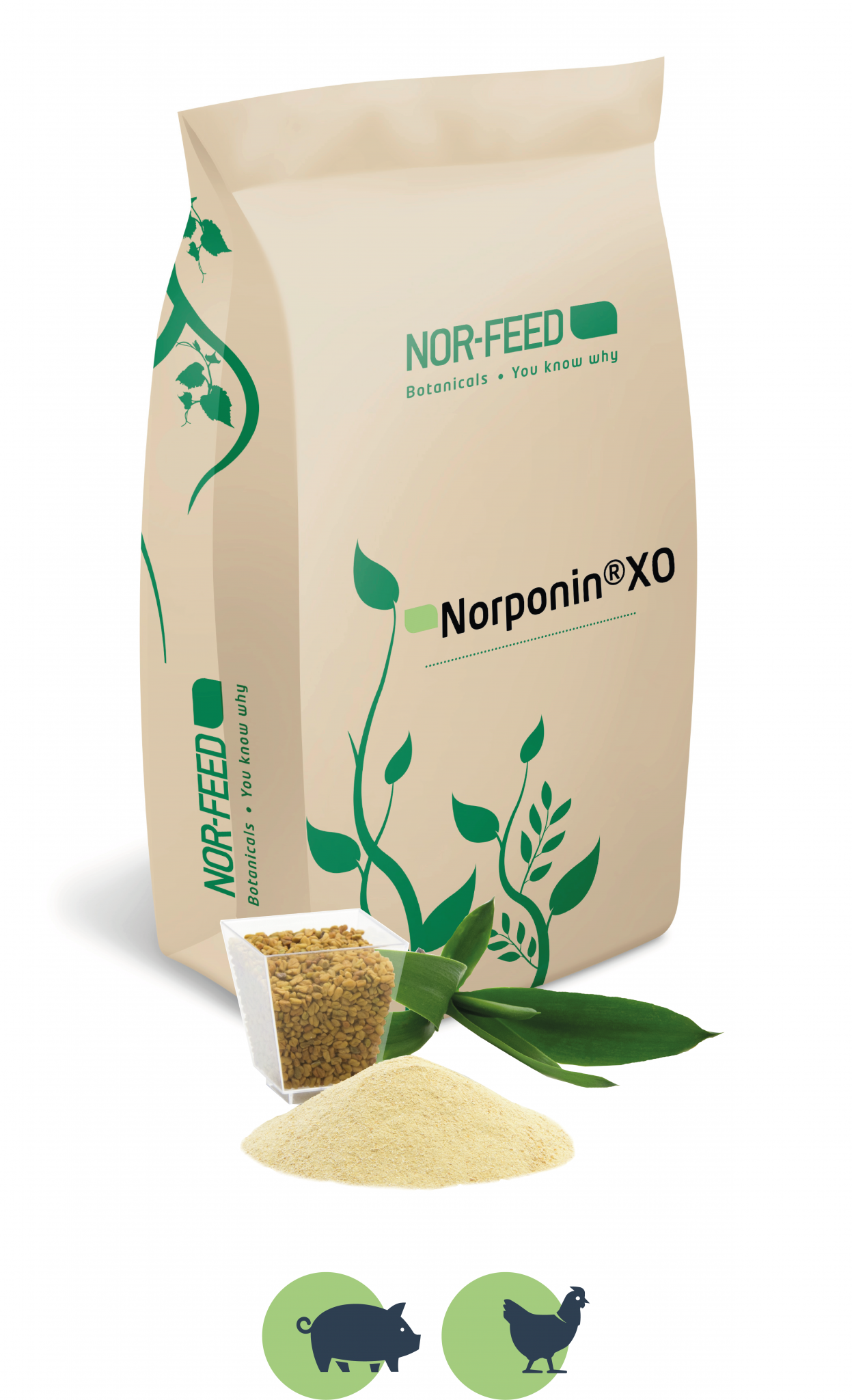 Norponin® XO as efficient as fermentation coccidiostats for ...